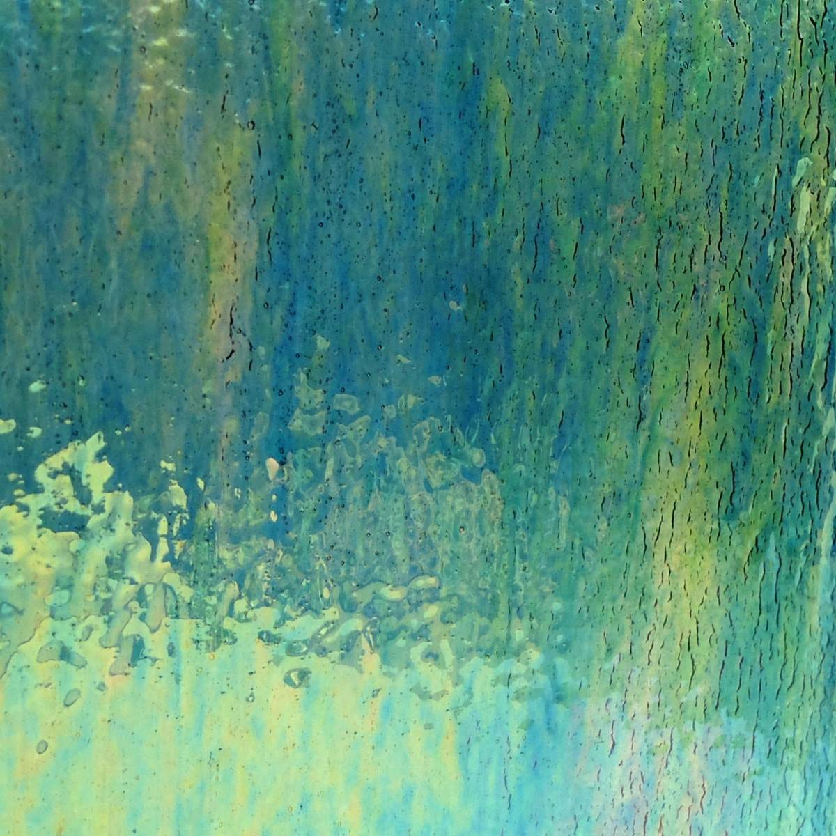 Dalian blue green transparent textured iridescent – VS Glass Products