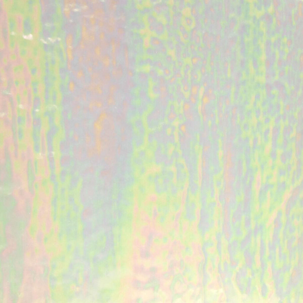 Dalian white opalescent iridescent mottled – VS Glass Products